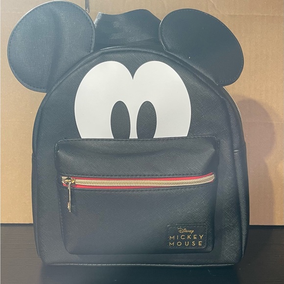Disney | Bags | Disneys Mickey Mouse Mini Backpack With 3d Ears | Poshmark